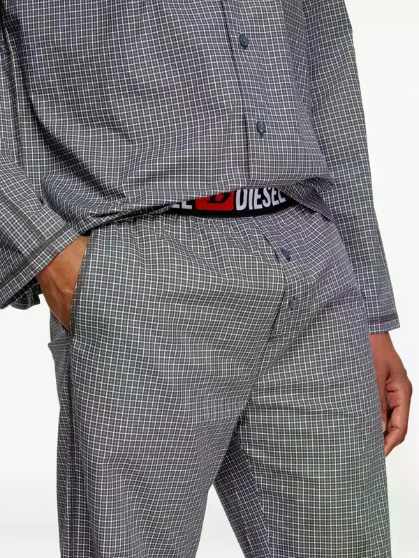 DIESEL Paul Checked Pyjama Set