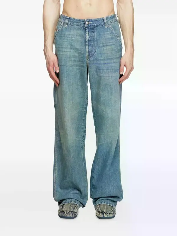 DIESEL® D-livery Straight-leg Jeans