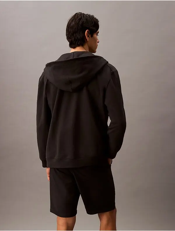 Calvin Klein Sport Zip Hoodie - Black