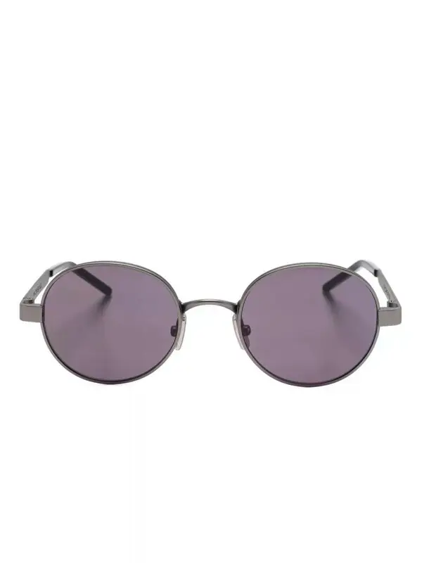 Givenchy Oval-frame Sunglasses - Silver