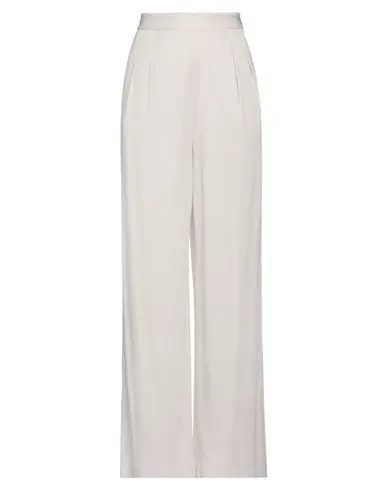 Fabiana Filippi Wide-leg Wool Pants - Light Grey