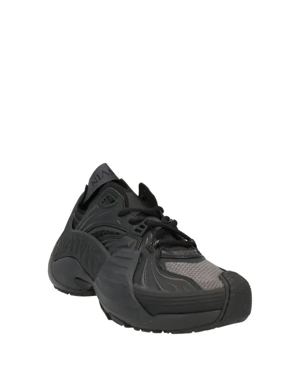 LANVIN Textile Fiber Sneakers - Black