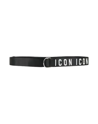 Dsquared2 Icon Woven Belt - Black