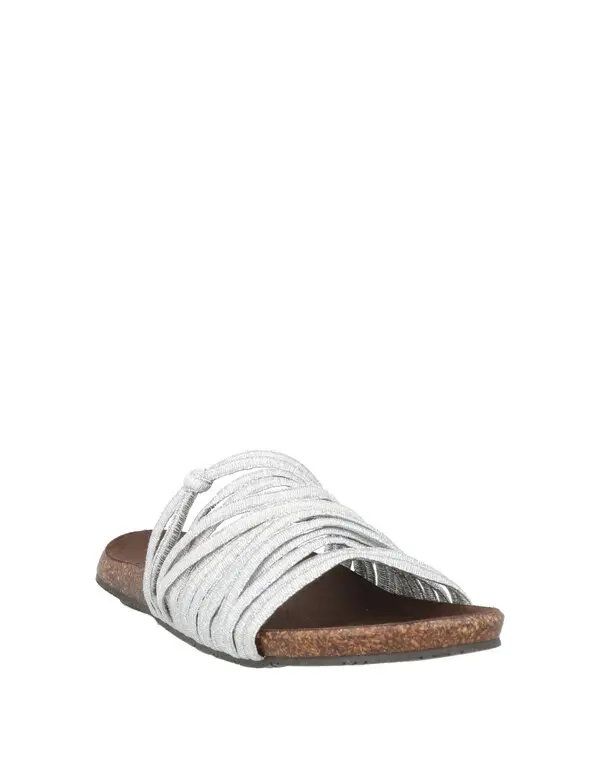 DICIOTTOPIÙ Lamé Sandals