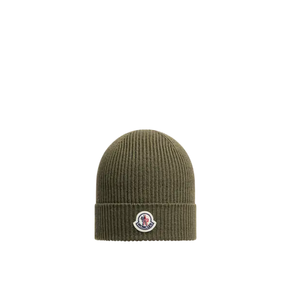 Moncler Wool Beanie - Green