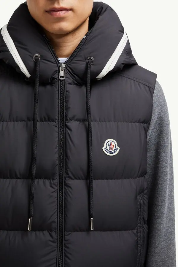 Moncler Cardamine Padded Vest - Black | Editorialist