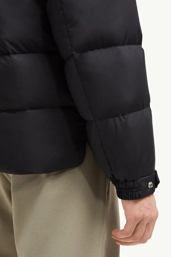 Moncler Cardere Hooded Down Jacket - Black