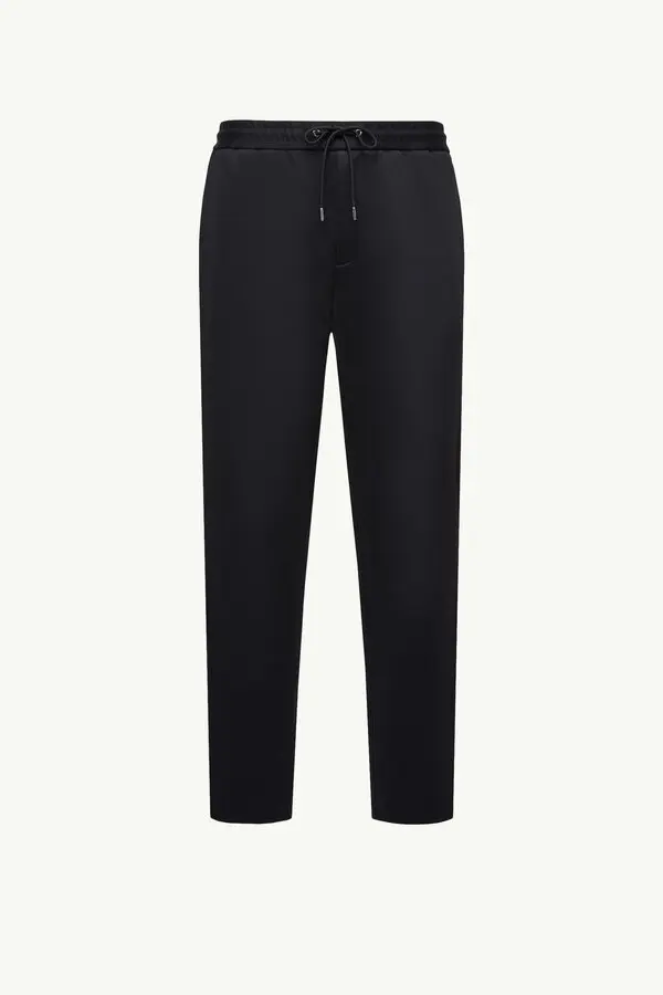 Moncler Logo Jogging Pants - Black