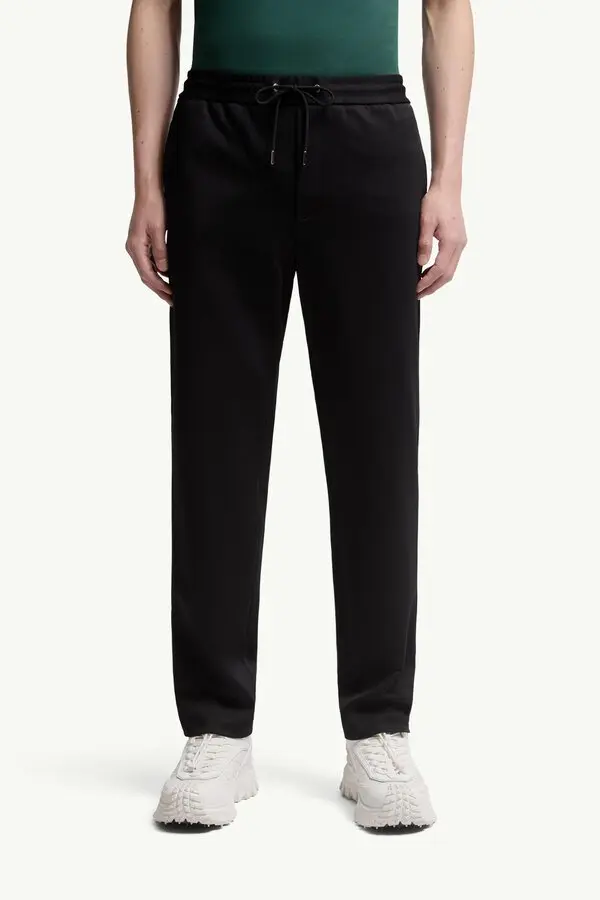 Moncler Logo Jogging Pants - Black