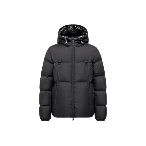Moncler Montcla Short Down Jacket - Black | Editorialist