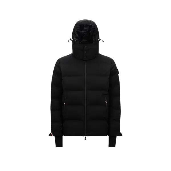 Moncler Montgetech Hooded Down Jacket - Black