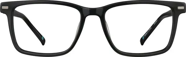 Zenni Square Full Rim Frame - Black
