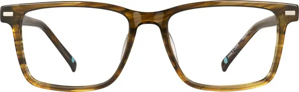 Zenni Square Full Rim Frame - Brown
