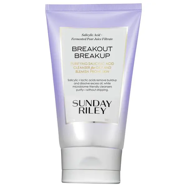 Sunday Riley Nettoyant À L'acide Salicylique Breakout Breakup Pour Les Peaux Sujettes Aux Imperfections - One-color