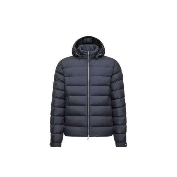 Moncler Arneb Hooded Down Jacket - Blue