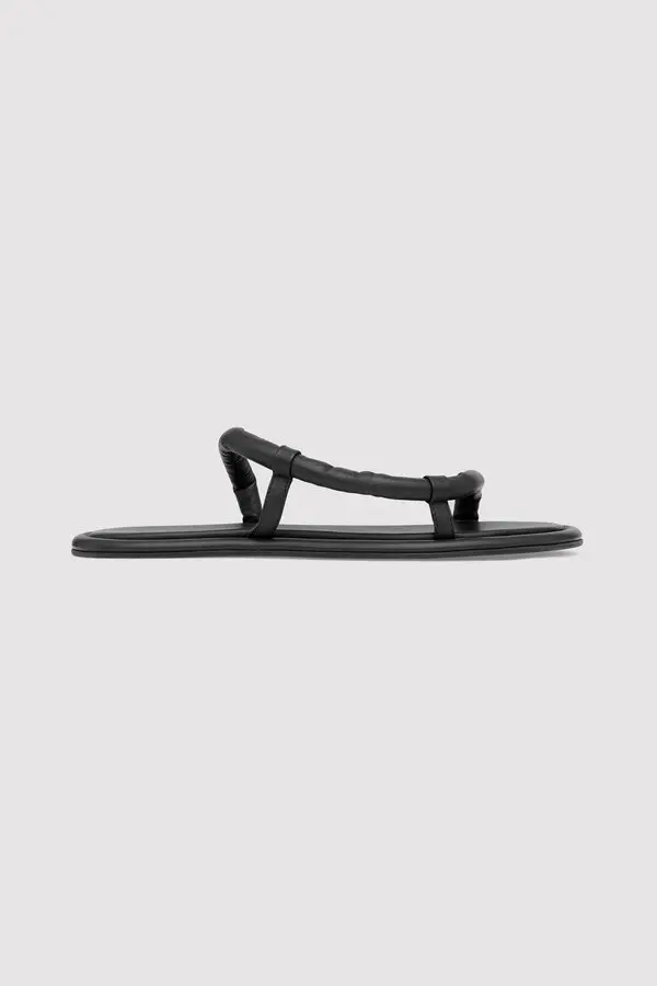 ST. AGNI Soft Loop Slide - Black