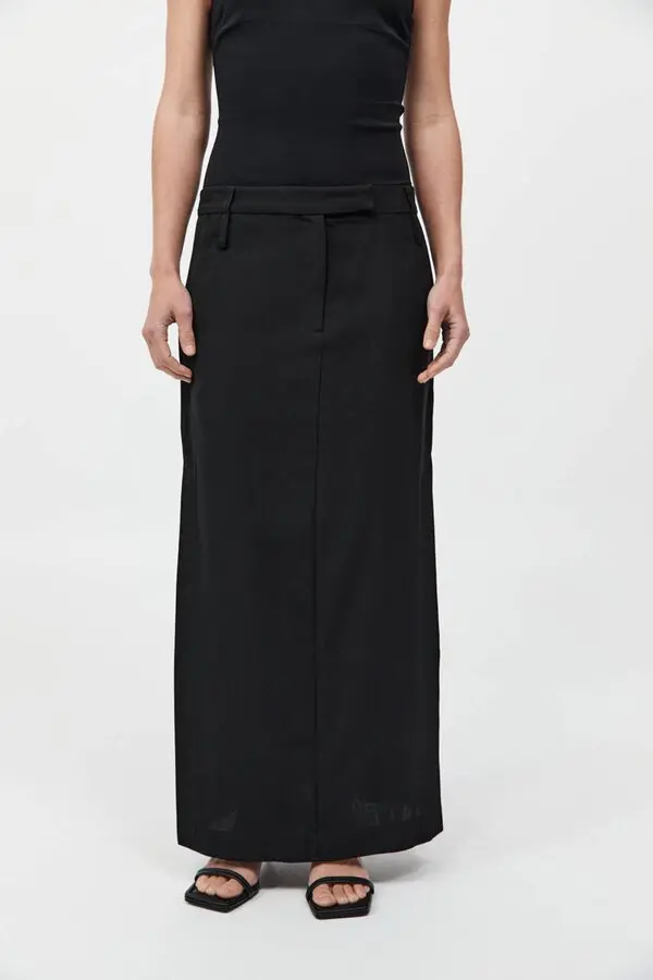 ST AGNI Double Loop Maxi Skirt