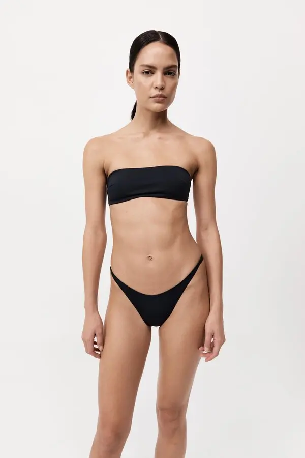 ST. AGNI Slim Bikini Briefs - Black