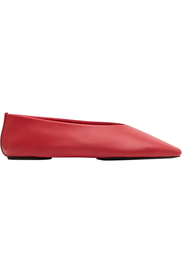 ST. AGNI Soft Glove Lambskin Ballet Flats
