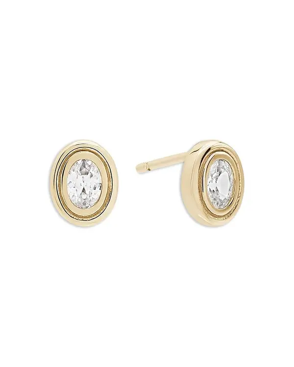 Shashi Reagan Stud Earrings - Gold