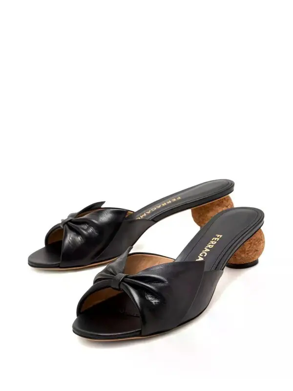 FERRAGAMO 45mm Knotted Sandals