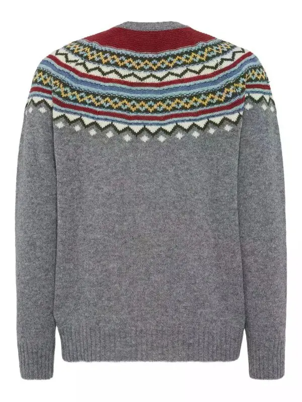 Dsquared2 Fair Isle Jumper - Grey