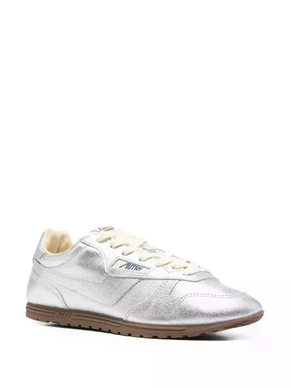 AUTRY Windspin Sneakers - Silver