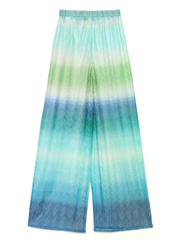 Missoni Gradient-effect Wide Leg Pants