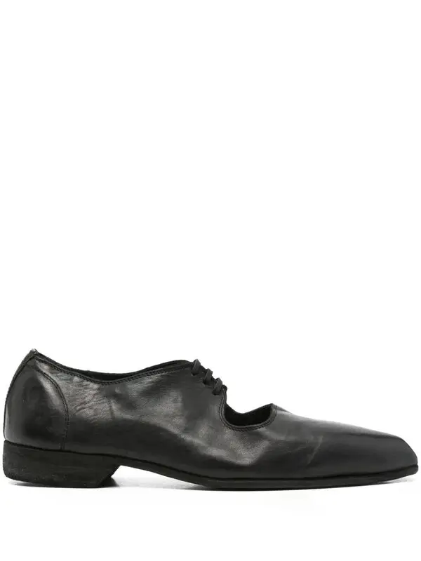 Guidi Leather Oxford Shoes