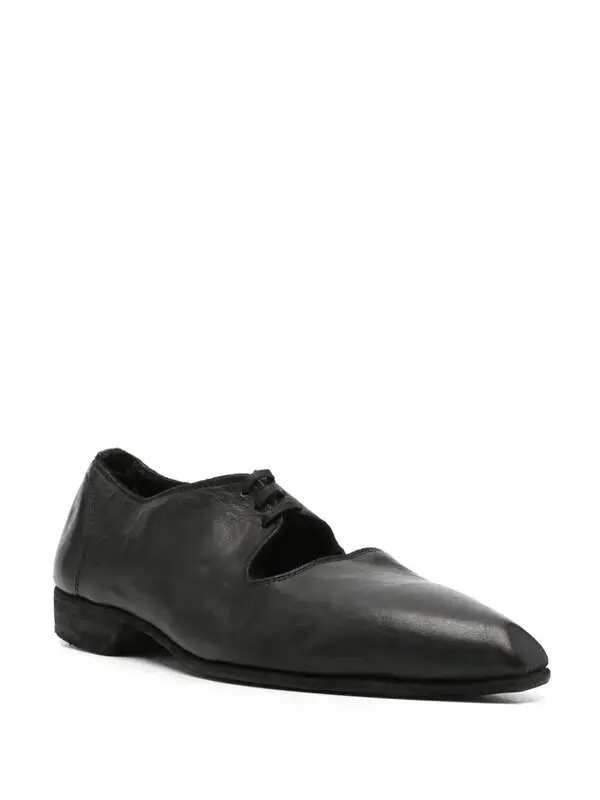 Guidi Leather Oxford Shoes