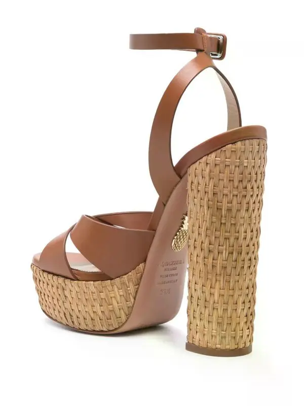 AQUAZZURA 150mm Leather Sandals