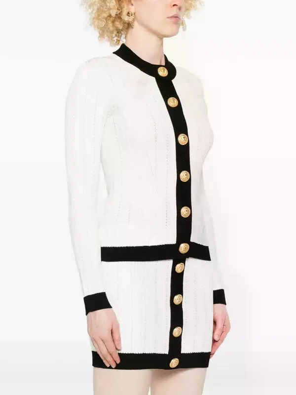 Balmain Two-tone Cardigan