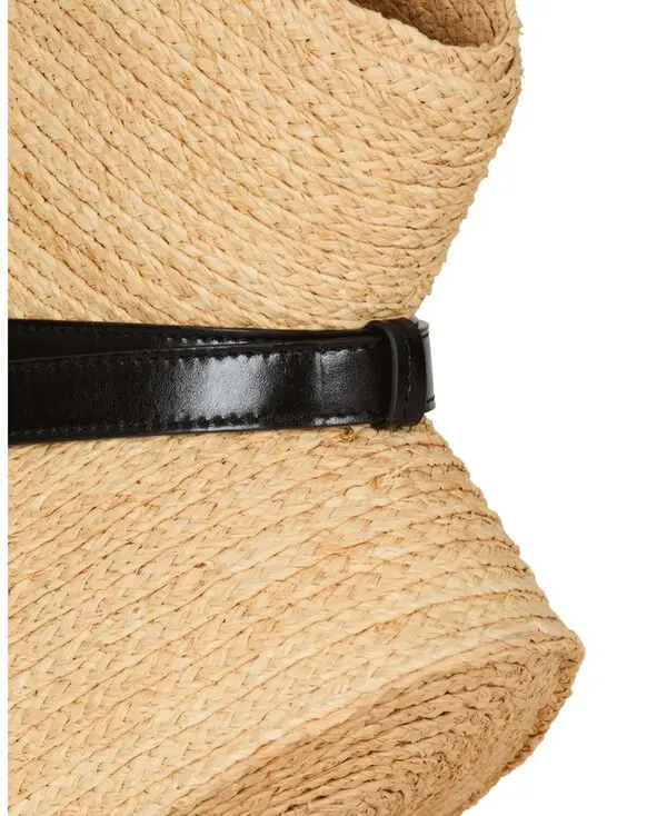Balmain Shuffle Medium Raffia Bag