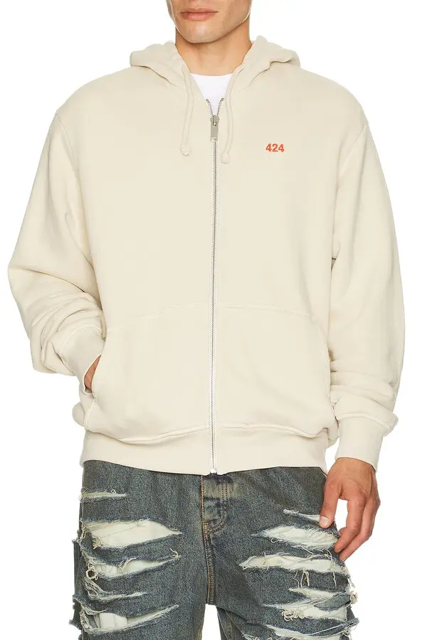 424 Zip Up Hoodie
