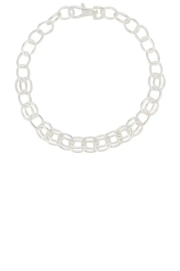 MARTINE ALI Addy Chain Necklace - Heirloom Silver
