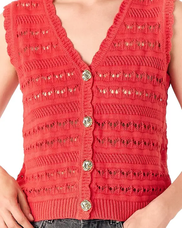 Whistles Pointelle Tank