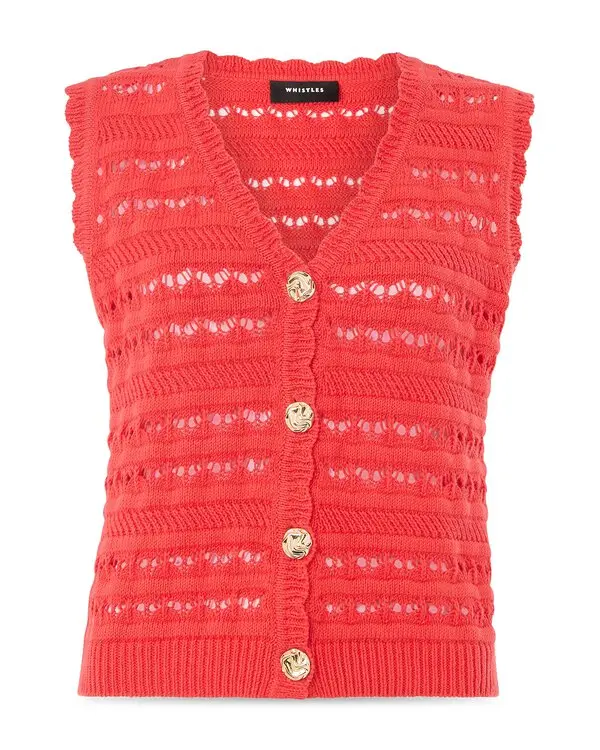 Whistles Pointelle Tank