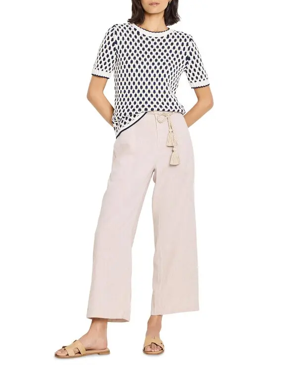 NIC+ZOE Geo Tuck Stitch Sweater