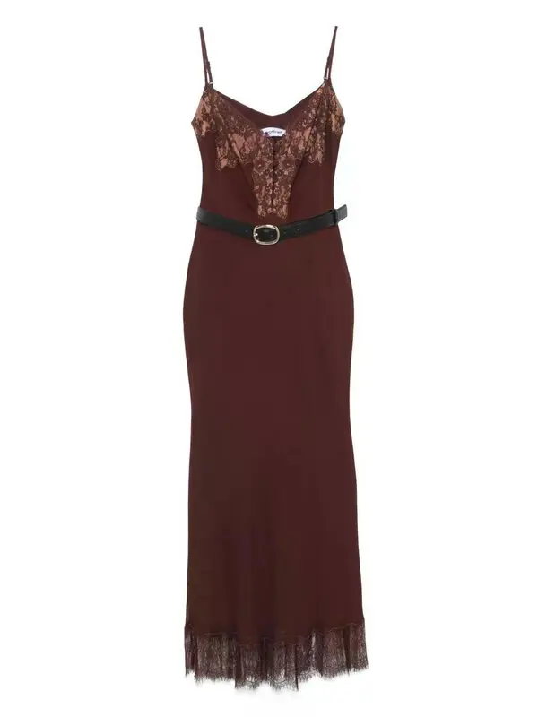 SELF-PORTRAIT Lace-embellished Dress
