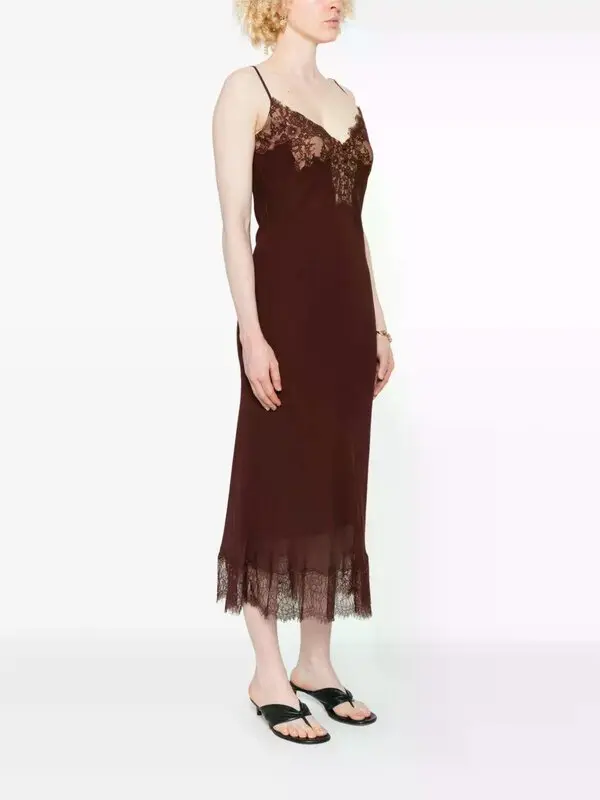 SELF-PORTRAIT Lace-embellished Dress