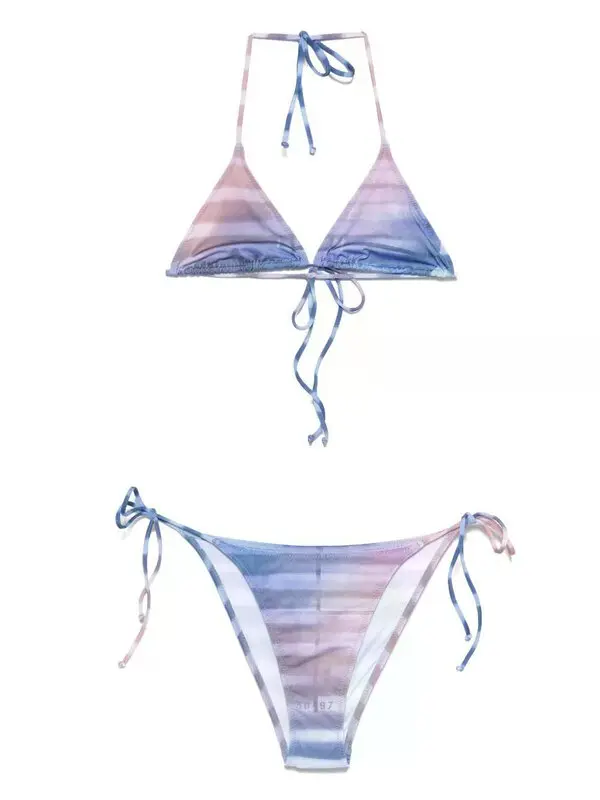 Jean Paul Gaultier Air Bikini Set - Blue