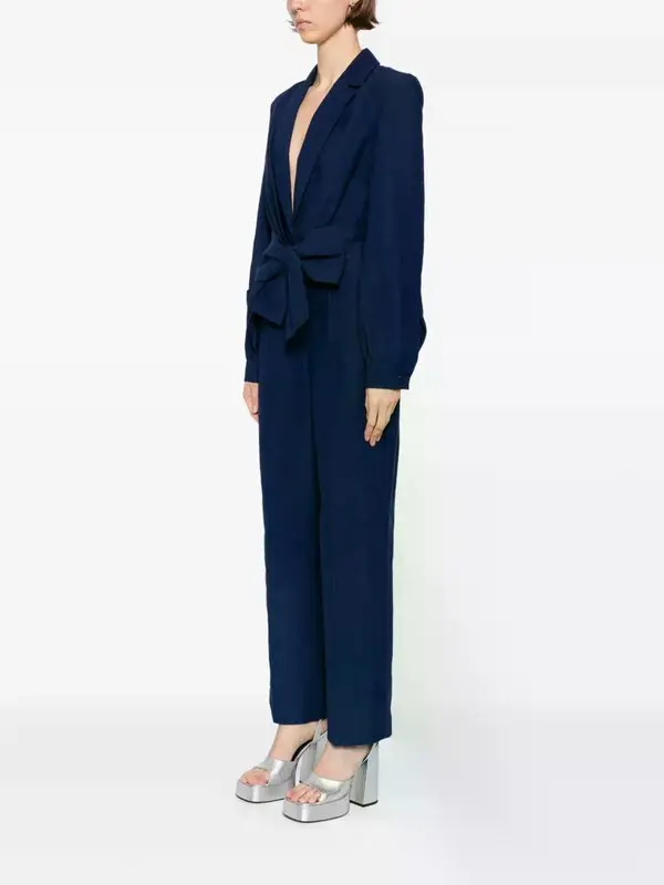 Elie Saab Bow-detail Jumpsuit