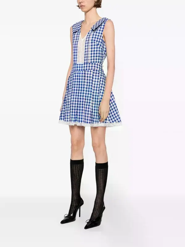 SHUSHU/TONG Checked Dress