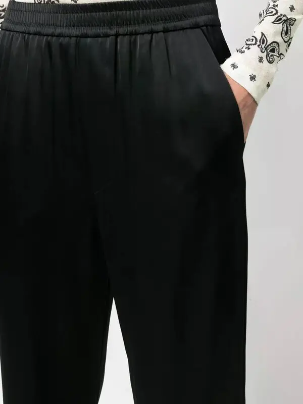 Nanushka Elasticated-waist Cropped Trousers