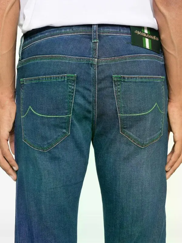 Jacob Cohen Logo-patch Jeans
