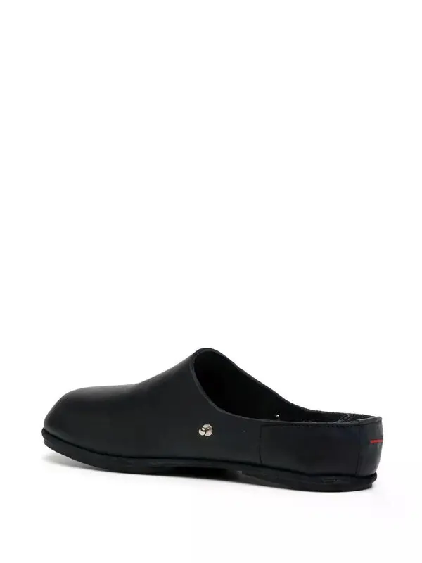 Guidi Leather Mules - Blue