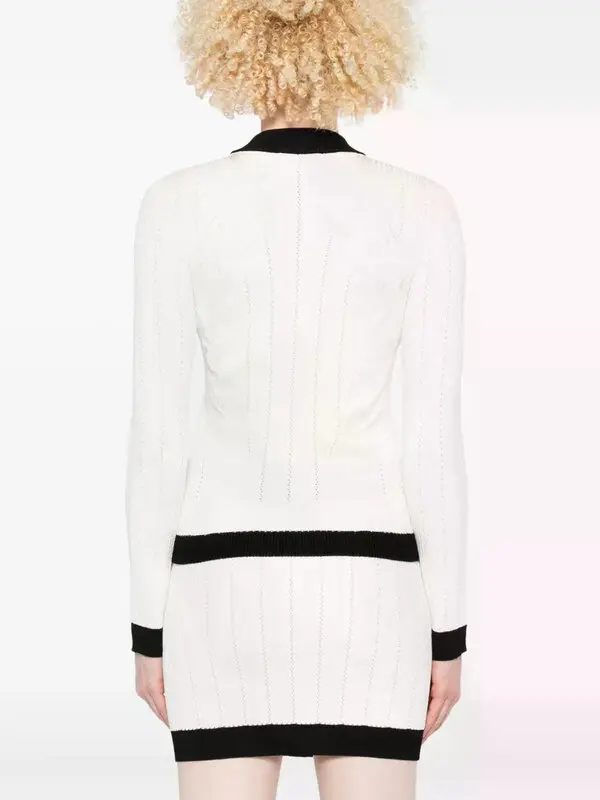 Balmain Two-tone Cardigan