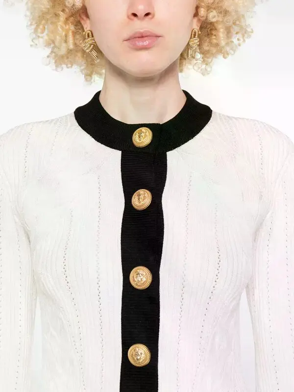 Balmain Two-tone Cardigan