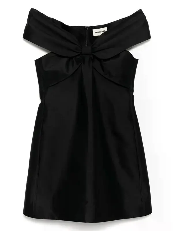 SHUSHU/TONG Bow Mini Dress