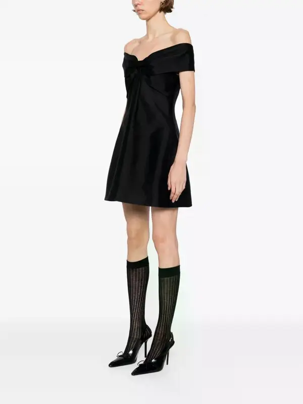 SHUSHU/TONG Bow Mini Dress
